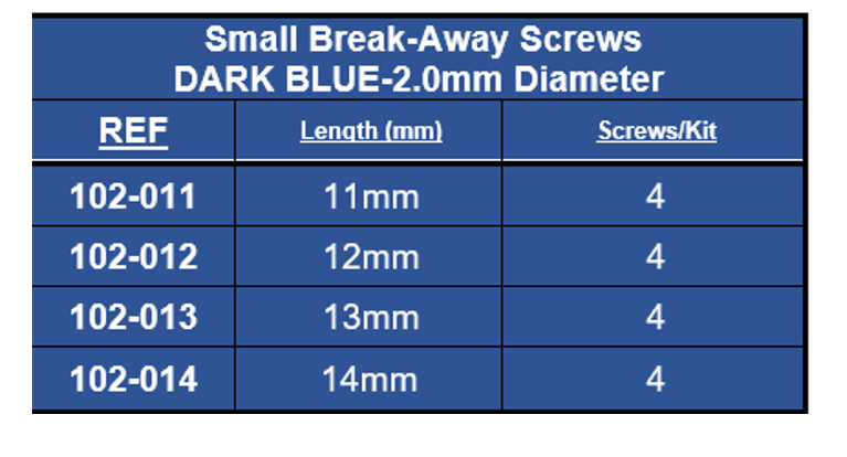 Headed Compression Bone Screws | Bone Compression Screws